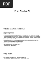 Math IA Format and Structure | PDF | Mathematics | Cognition