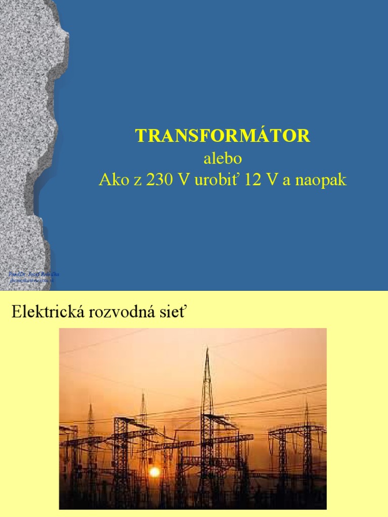 TransformÃ¡tor | PDF