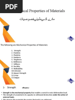 Mechanical Properties of Materials | PDF | Deformation (Engineering ...