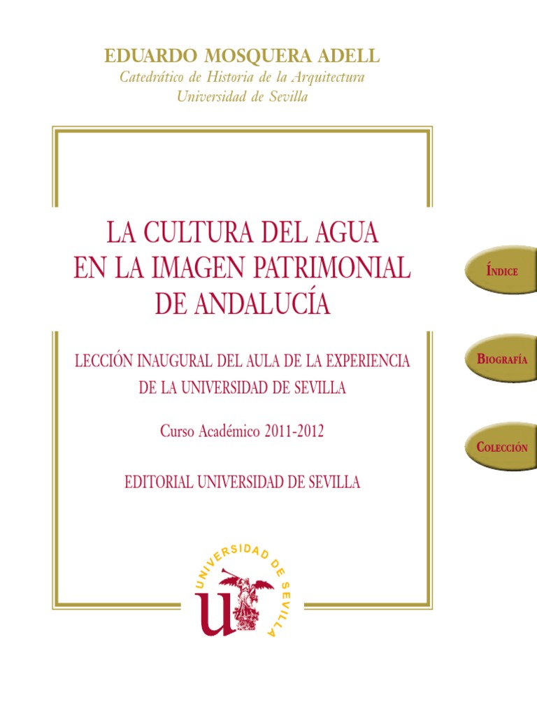 La Cultura Del Agua | PDF | Sevilla | Agua