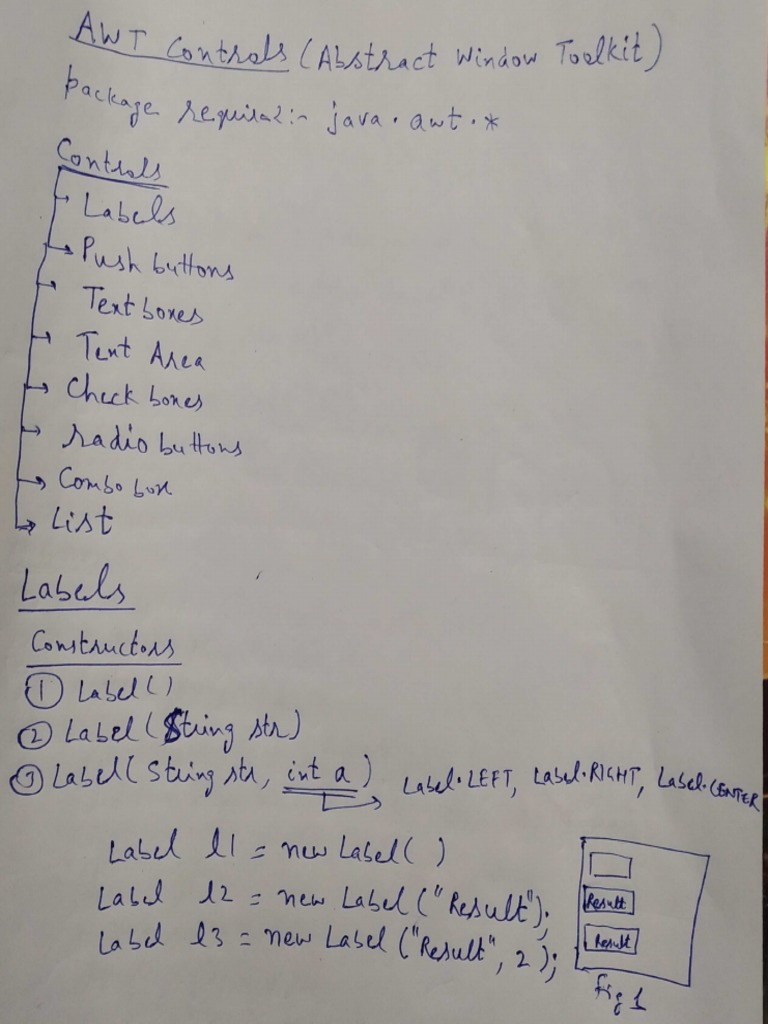 Label Button Textbox TextArea Checkbox Controls | PDF