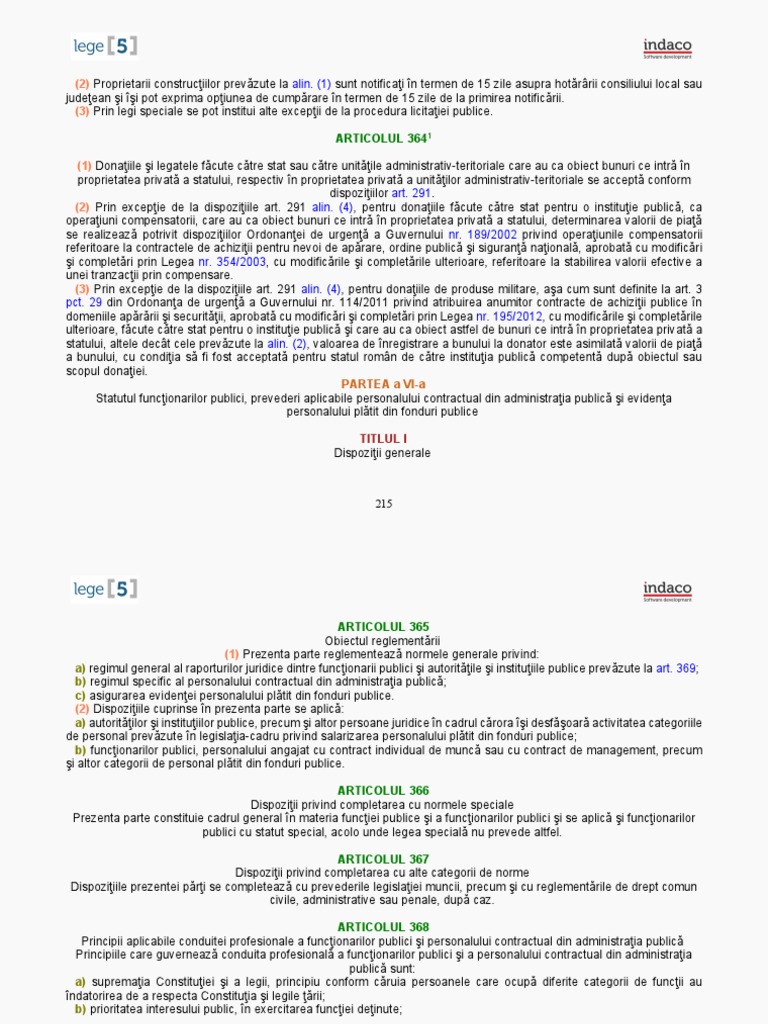 Codul Administrativ 2019 PDF | PDF