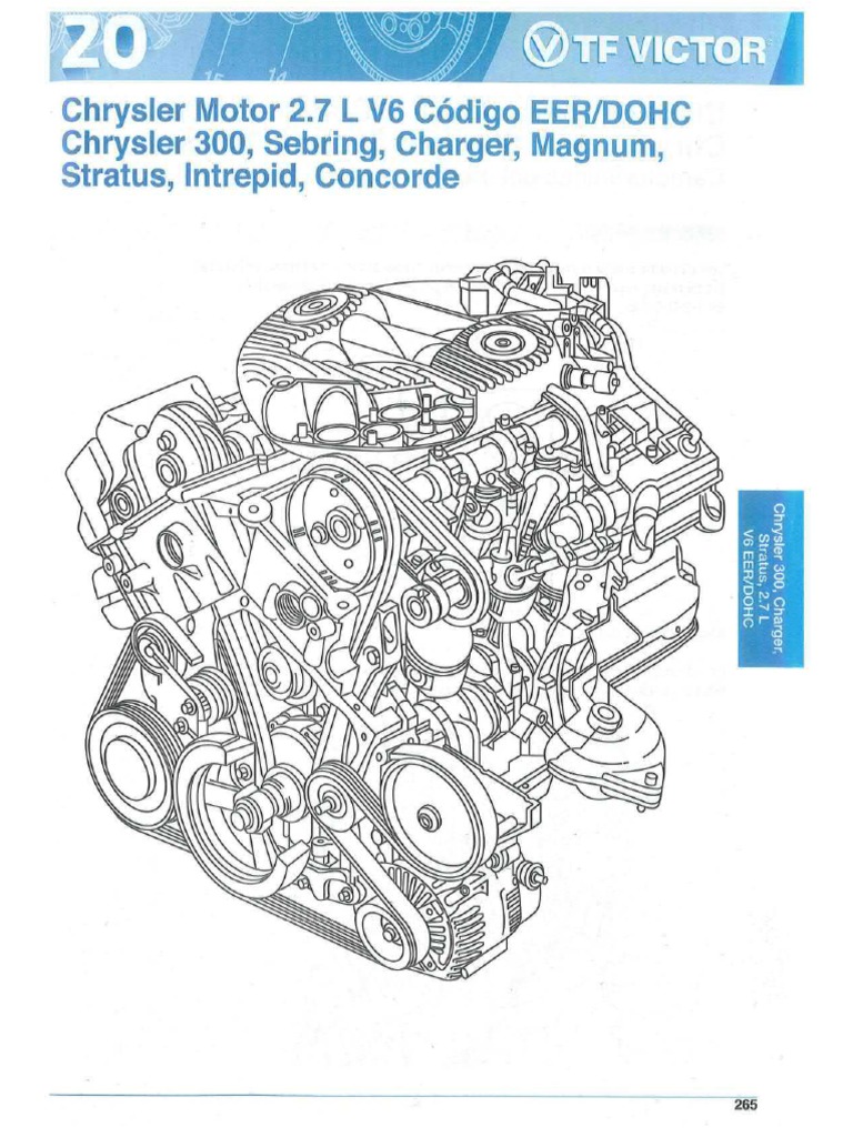 Manual Motor Chrysler 2.7 | PDF