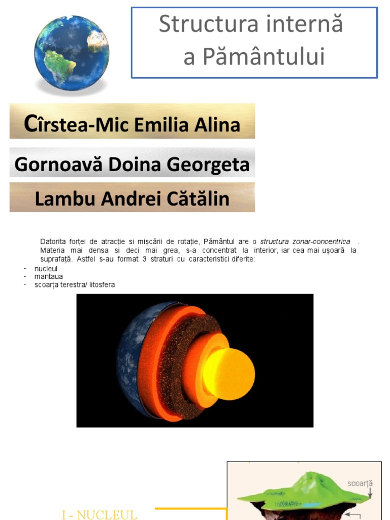 Structura Interna A Terrei | PDF