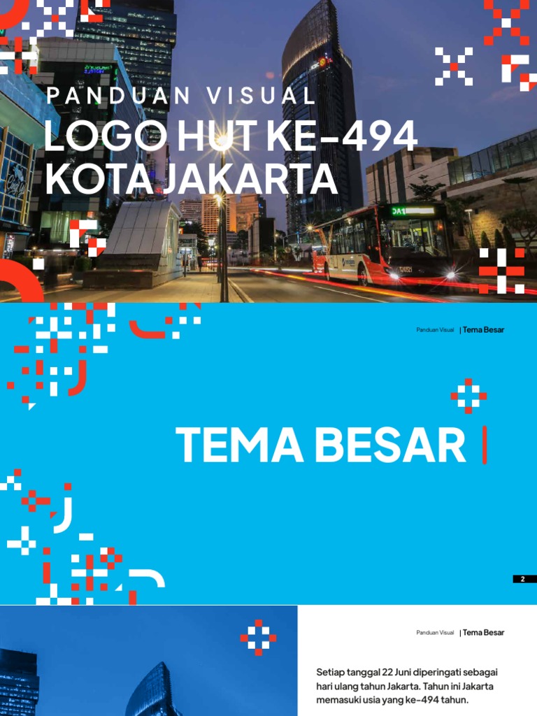 Panduan Logo HUT Jakarta ke-494 | PDF