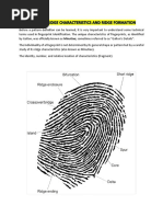 Ridge Characteristics | PDF
