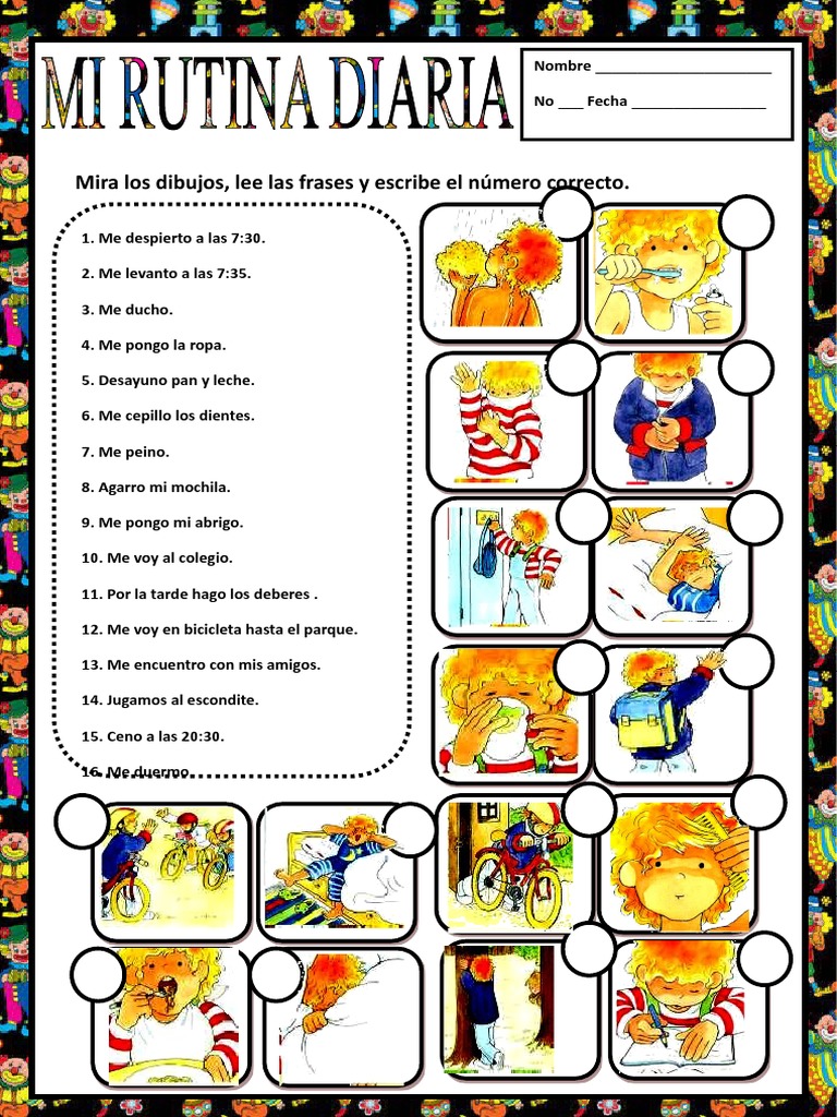 Rutina Diaria de un Estudiante | PDF
