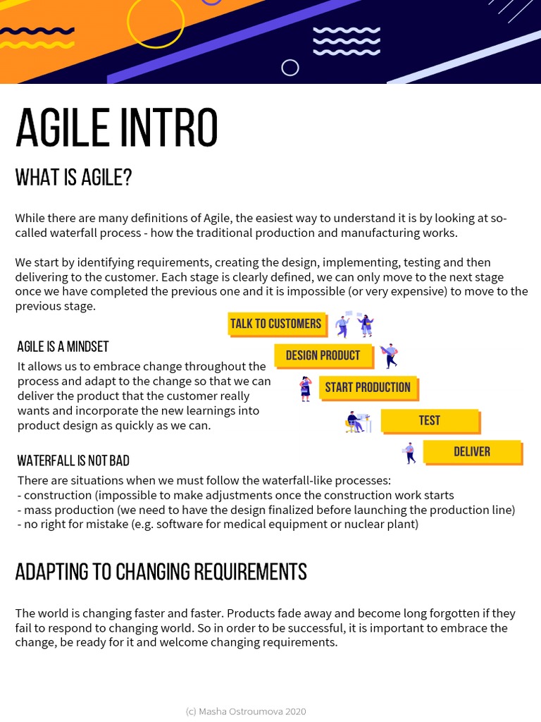 Agile Intro: What is Agile and How to Apply Its Principles | PDF | Agile Software Development ...