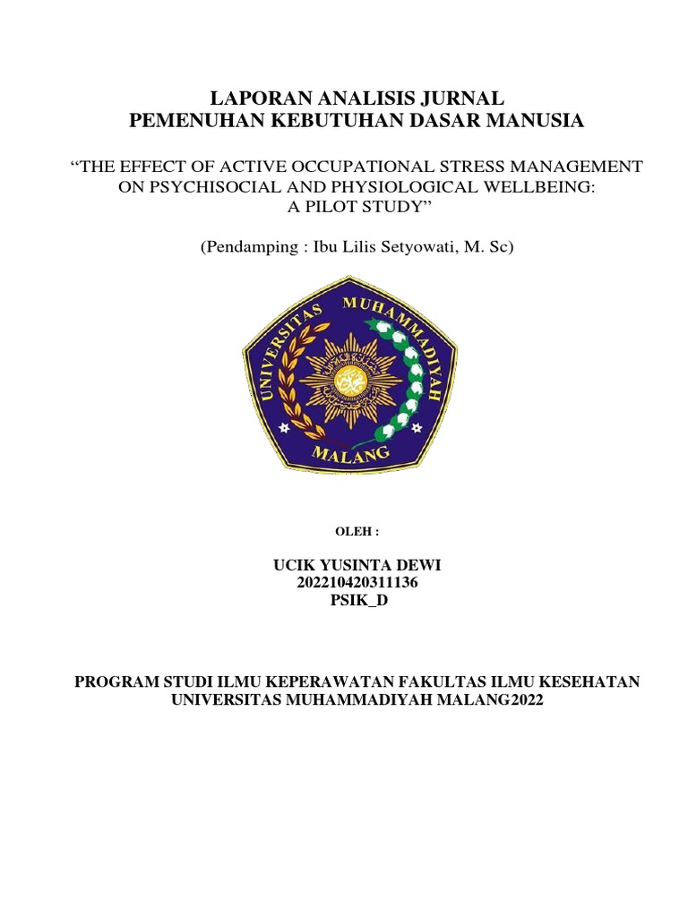 Jurnal PKDM Ucii | PDF