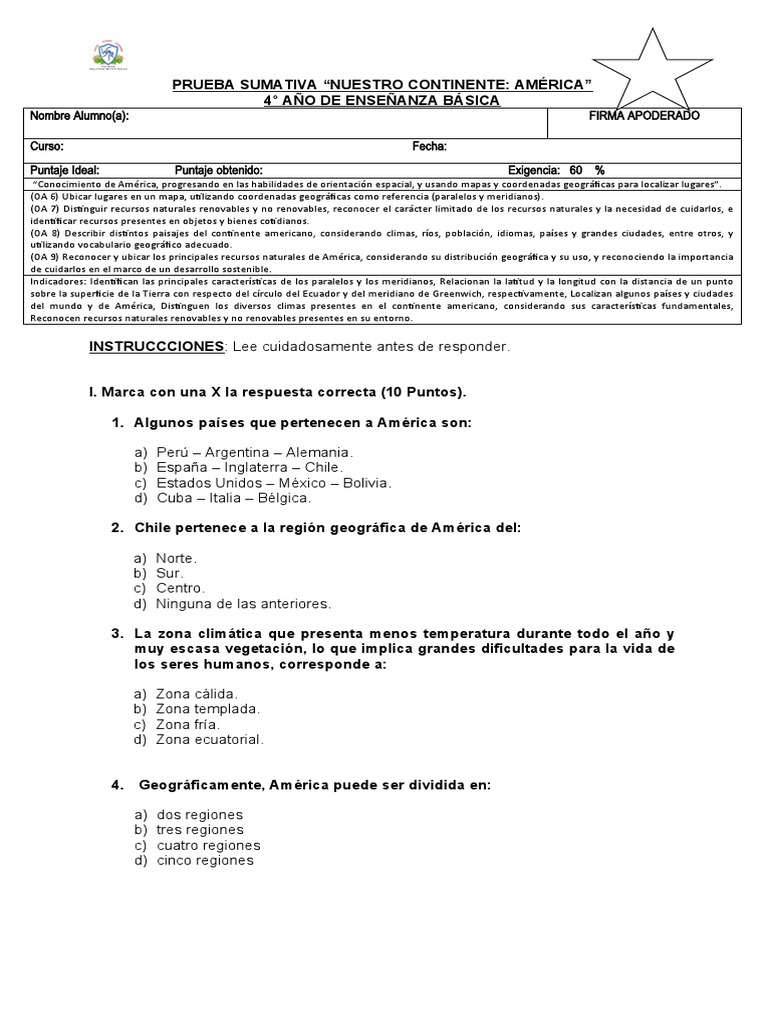 Conocimiento Geográfico de América | PDF | Ecuador | Américas