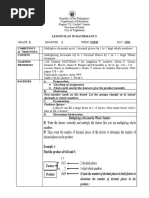 Math Melcs Grade 5 | PDF | Ratio | Multiplication