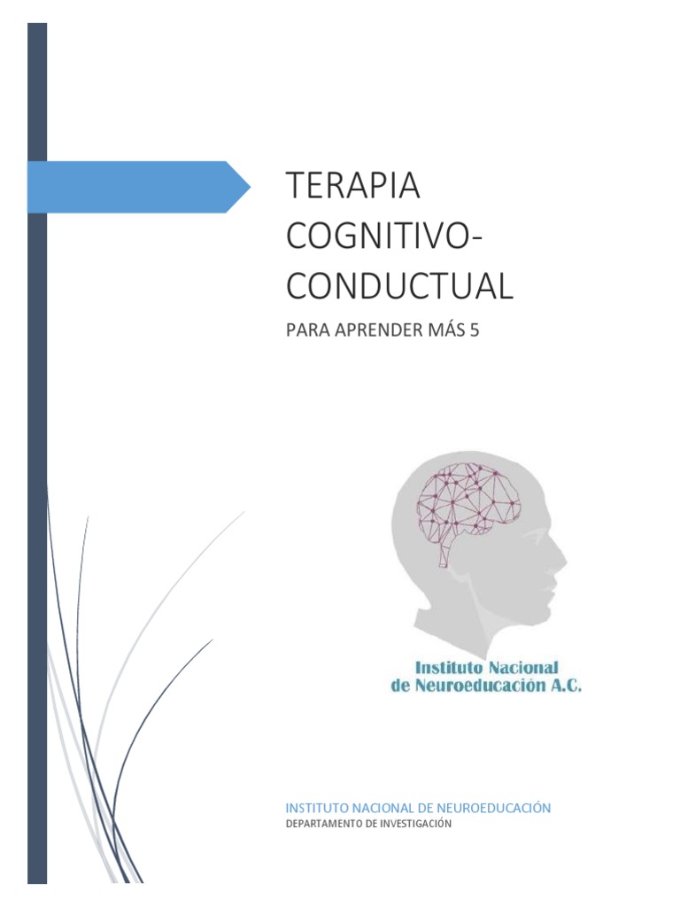 Cognitivo Conductual | PDF | Terapia de conducta cognitiva | Aprendizaje