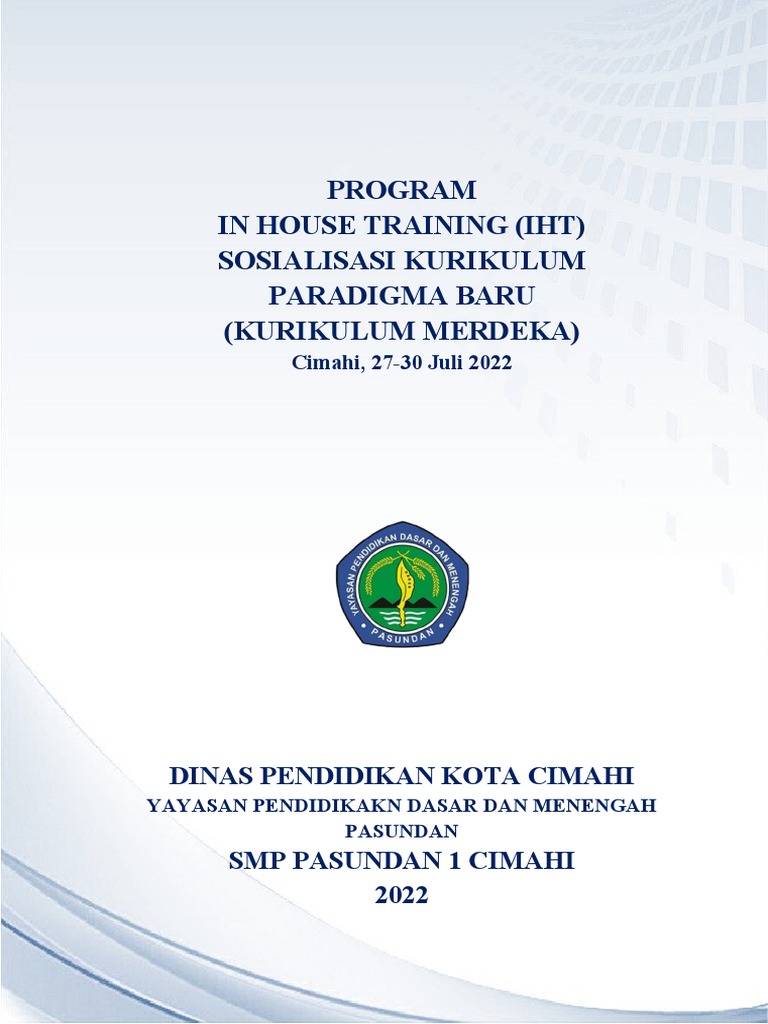 Program Iht Ikm | PDF