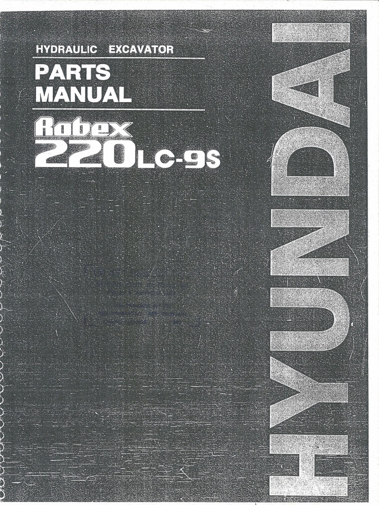 Hyundai R220LC-9S Parts Manual | PDF | Turbocharger | Machines