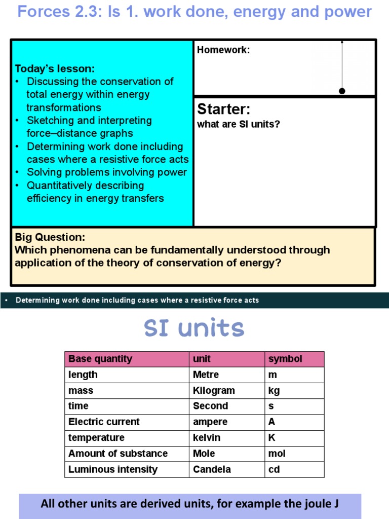 IB PHYSICS 2.3 Google Presentation All Unit | PDF | Force | Kilogram