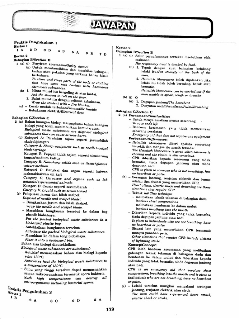 Sasbadi Science Process Skills Form 4 Answers | PDF