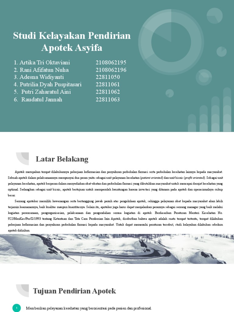 Studi Kelayakan Apotek | PDF | Kesehatan Holistik | Sains & Matematika