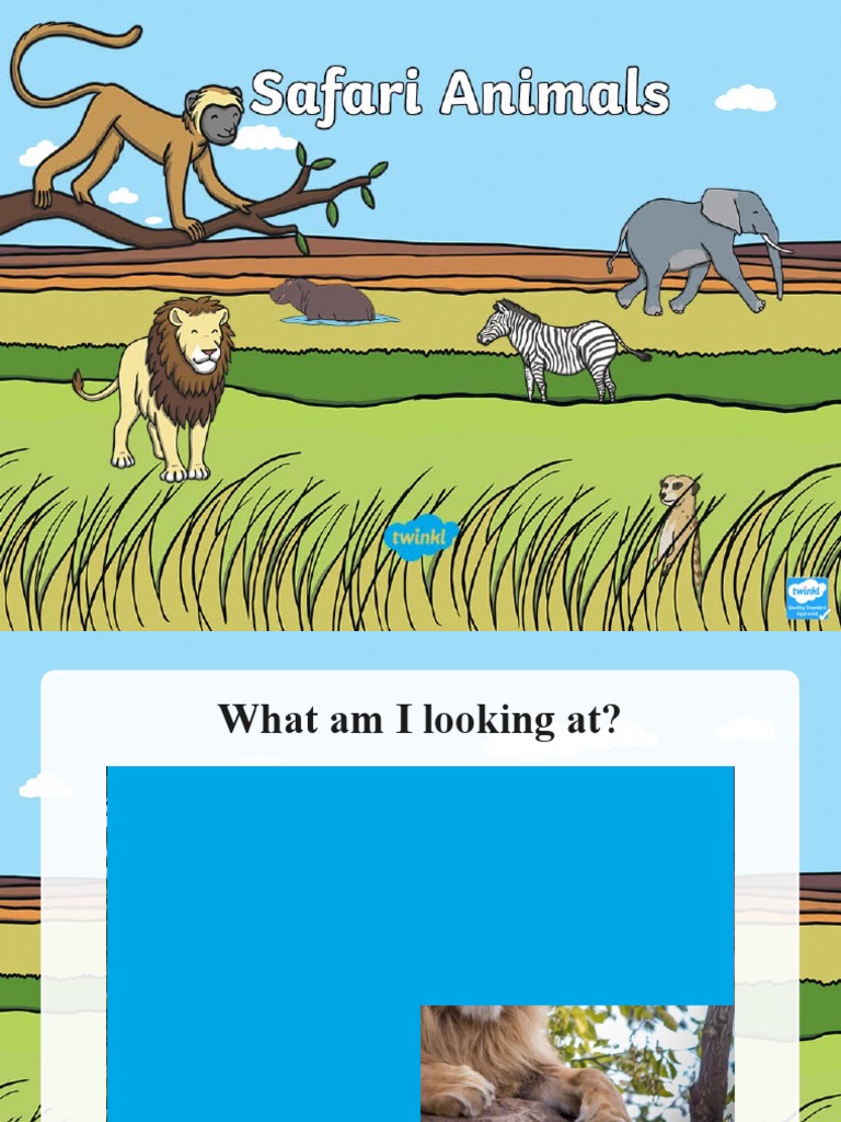 Safari Animals | PDF