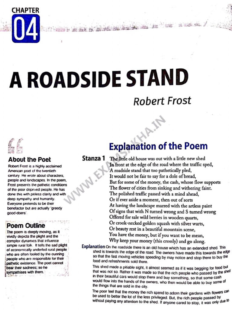 Roadside Stand | PDF