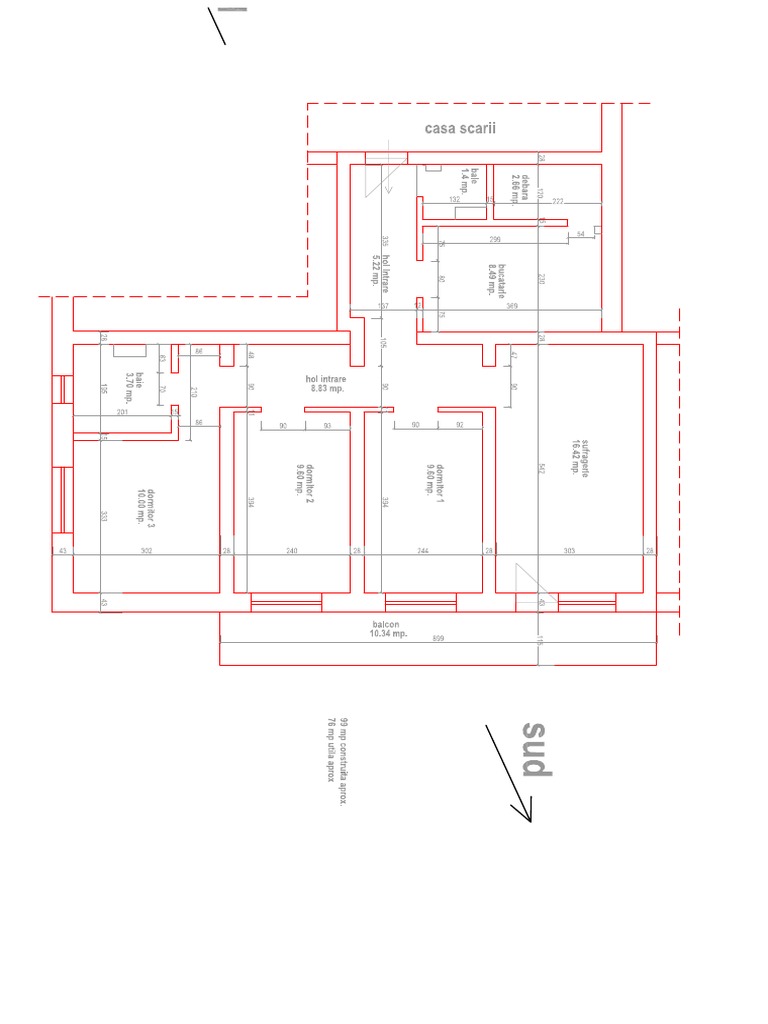 Releveu Apartament Model | PDF