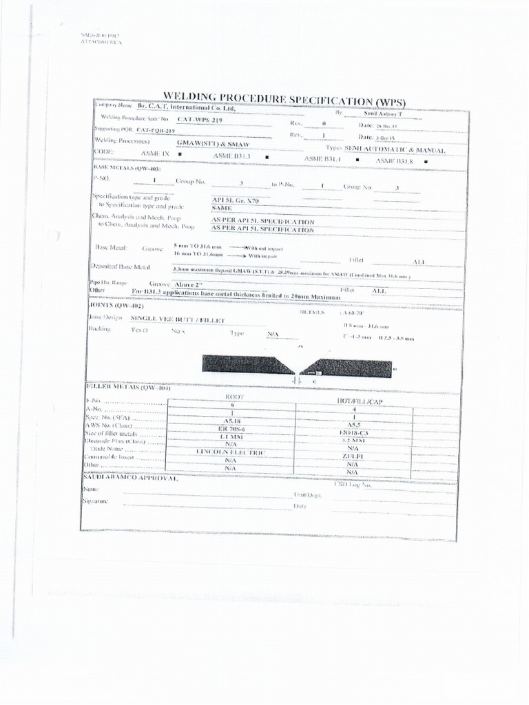 Welding Procedure | PDF
