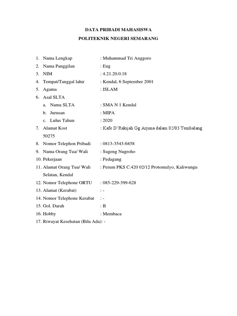 Muhammad Tri Anggoro | PDF