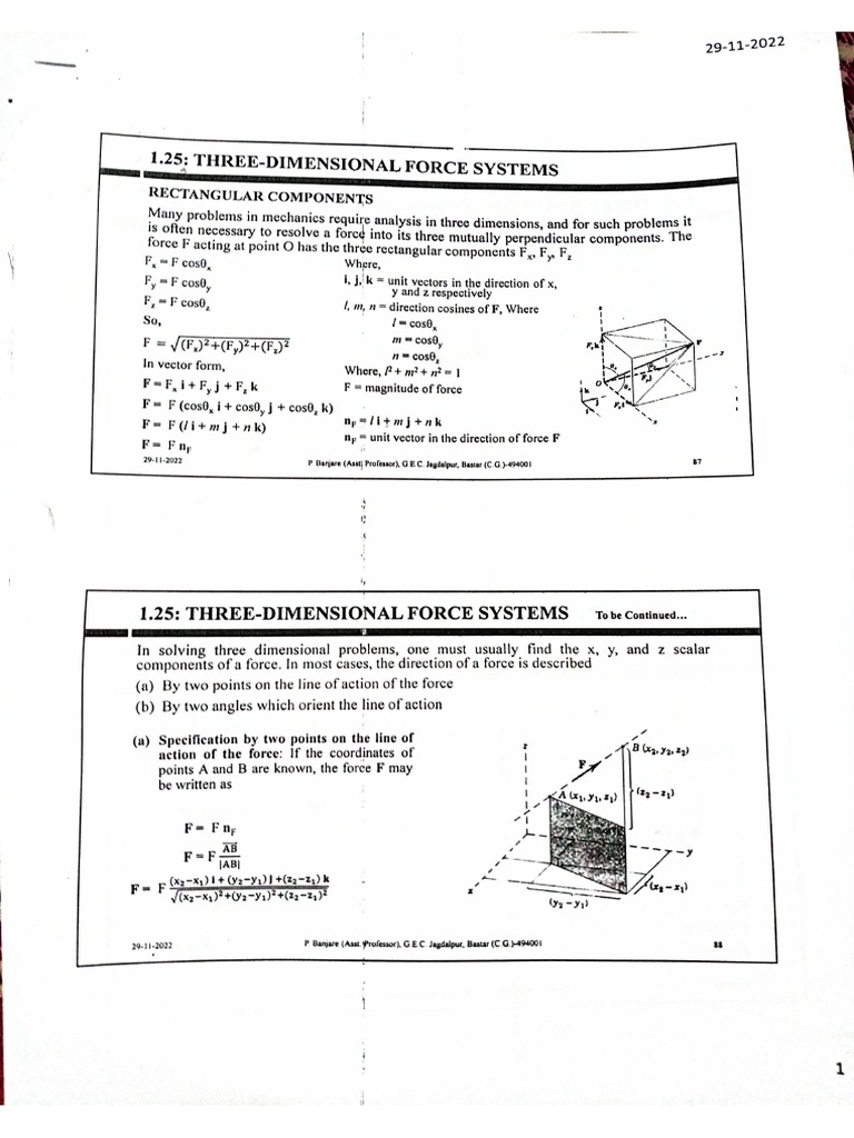 Em 3d Force System | PDF