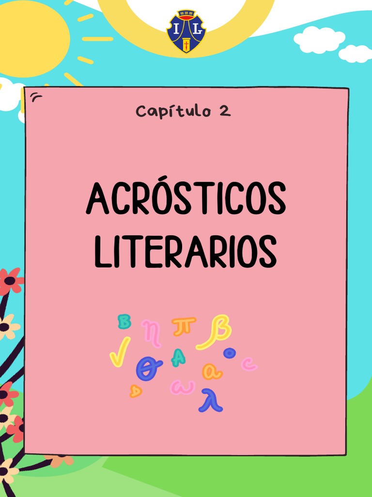Capítulo Acrósticos Literarios - IL | PDF | Escritores | Escritura