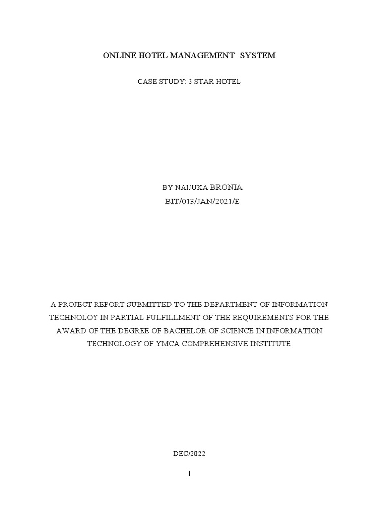 Guest House Management System | PDF | Databases | Point Of Sale