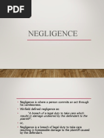 Neighbour Principle | PDF | Negligence | Duty Of Care