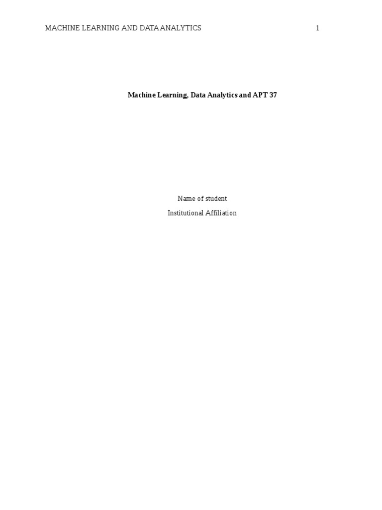 Machine Learning And Data Analytics Edited 1 Pdf Machine Learning Analytics 5029