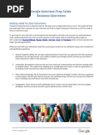 Interview Warmup - Grow With Google | PDF | Learning | Data Analysis