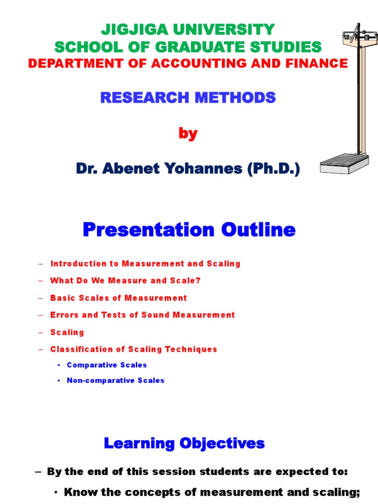 CHAPTER - 7 - Measurement and Scaling | PDF | Level Of Measurement | Validity (Statistics)