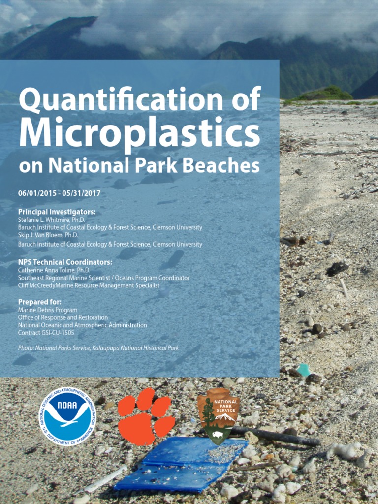 Quantification of Microplastics On National Park Beaches | PDF | Sewage ...
