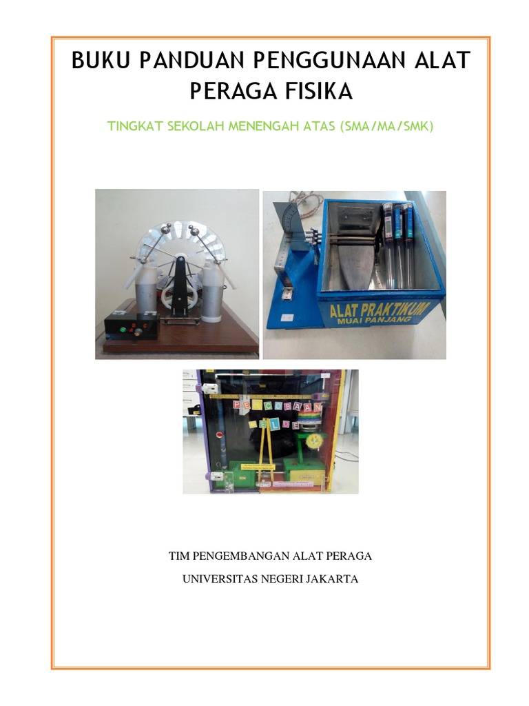 Buku Panduan Penggunaan Alat Peraga Fisika | PDF