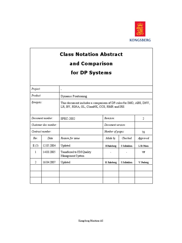 New Class Notation Abstract - SPEC-2002 - v2 | PDF | Transport ...