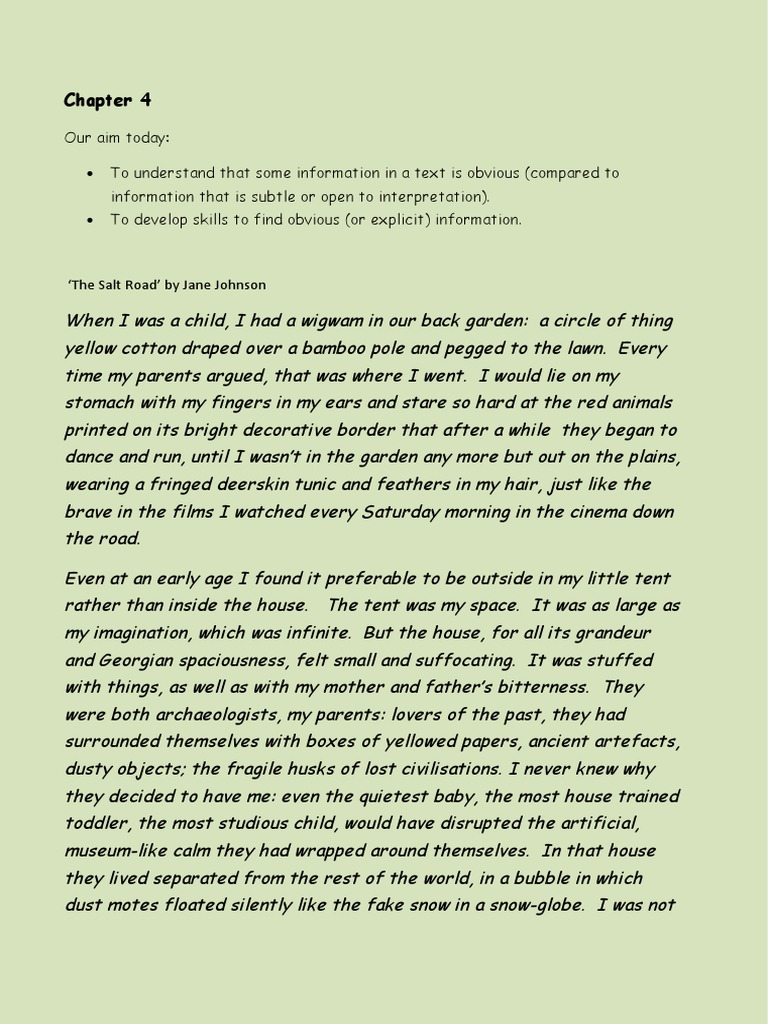 The Salt Road | PDF