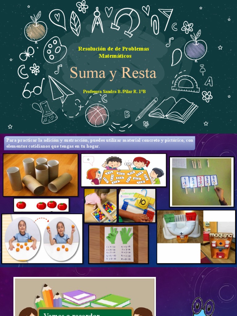 Resolucion de Problemas Con Suma y Resta | PDF