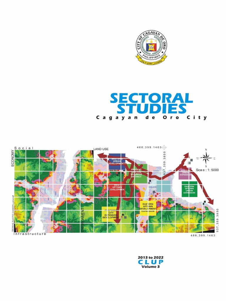 CdeO CLUP Vol 3 - Sectoral Studies | PDF | Agriculture | Schools