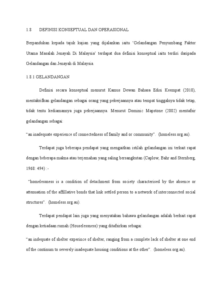 Definisi Konseptual Dan Operasional - Faiz | PDF