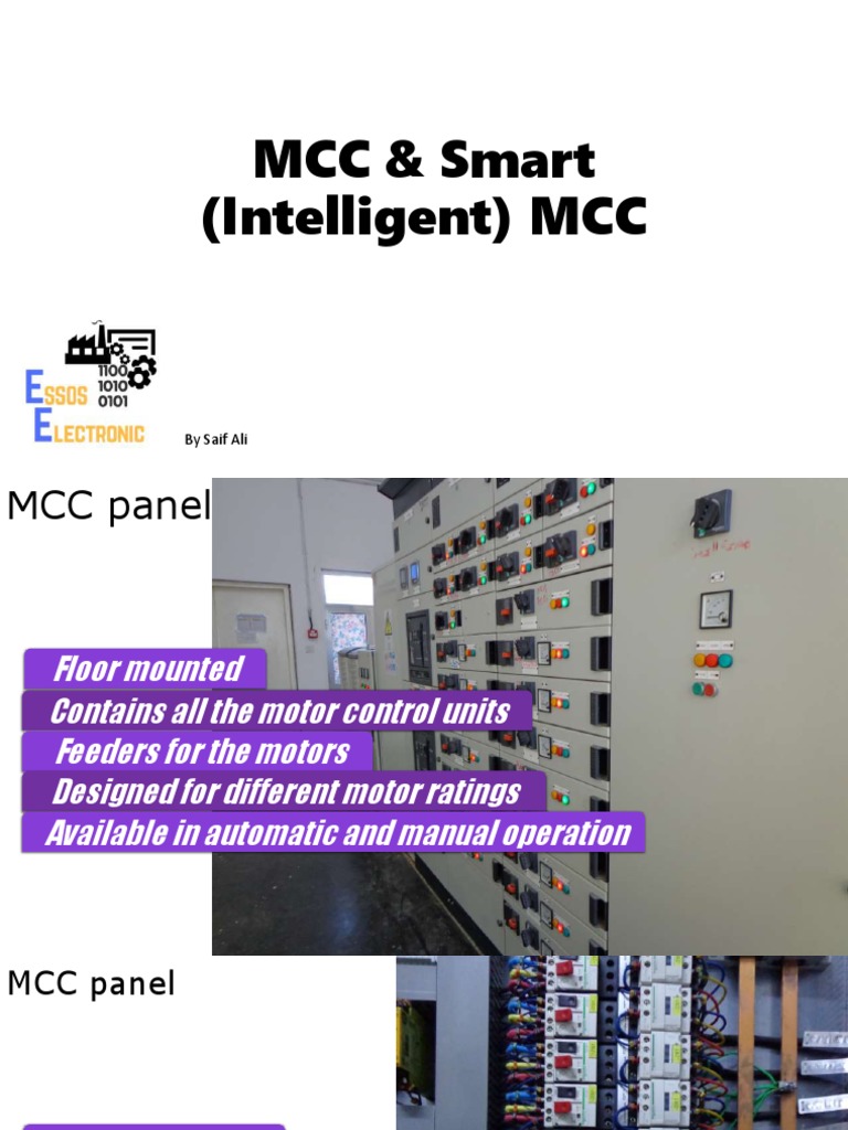 MCC & Smart (Intelligent) MCC وحدات | PDF | Computers