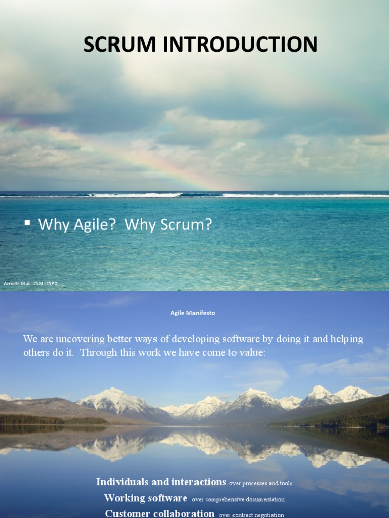 Scrum 101 Introduction To Scrum | PDF | Scrum (Software Development) | Agile Software Development