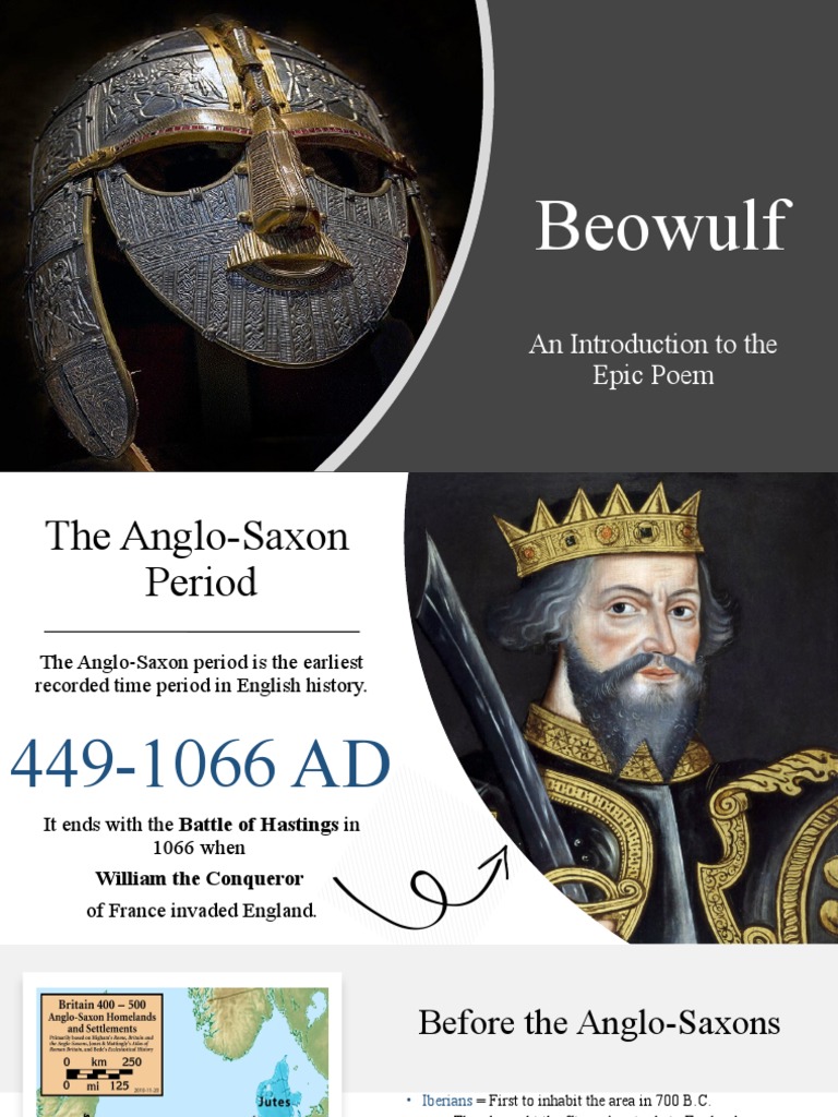 Beowulf Intro. Power Point - Bespoke ELA | PDF | Beowulf | Epic Poetry