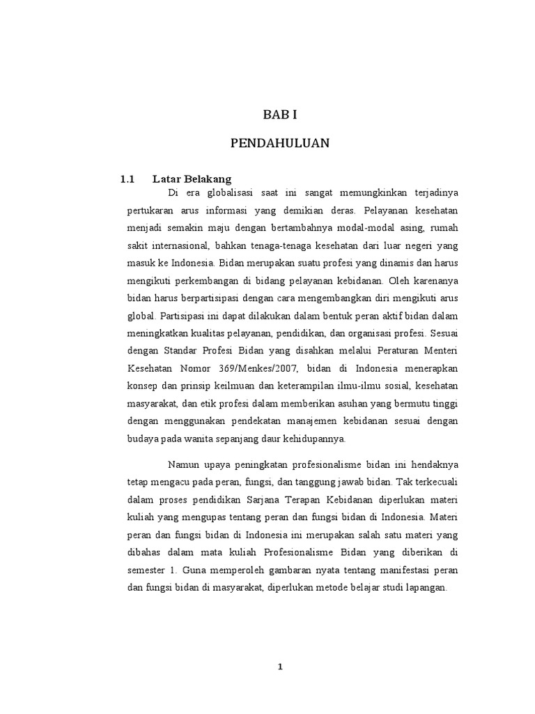 Laporan Field Trip | PDF