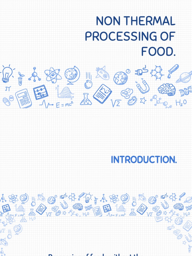 An In-Depth Look at Non-Thermal Food Processing Through the Lens of Osmotic Dehydration | PDF ...