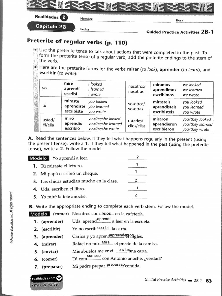 Kami Export - Mahadevan Arivazhakan - SP2 - Reg. Preterite Verbs ...