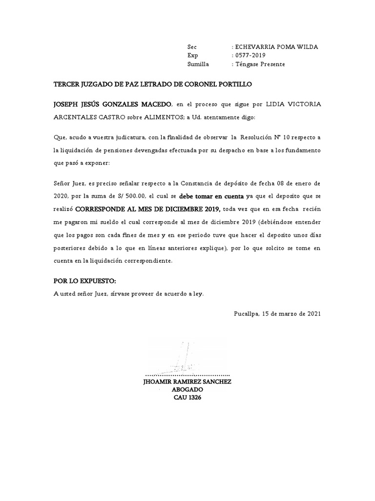 Tengase Presente | PDF