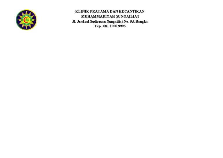 Kop Surat Klinik | PDF