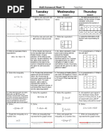 Ratios Choice Board | PDF | Ratio | Cognition
