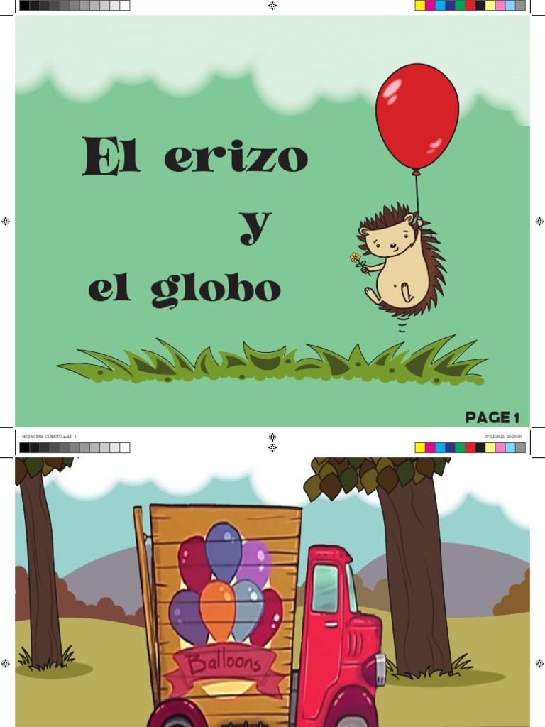 El Erizo Y El Globo Cuento Pdf